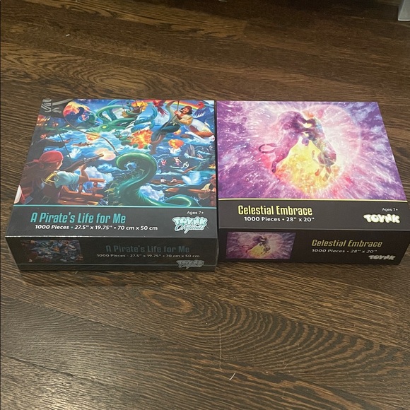 Games | Toynk Puzzle Set A Pirates Life For Me Celestial Embrace | Poshmark